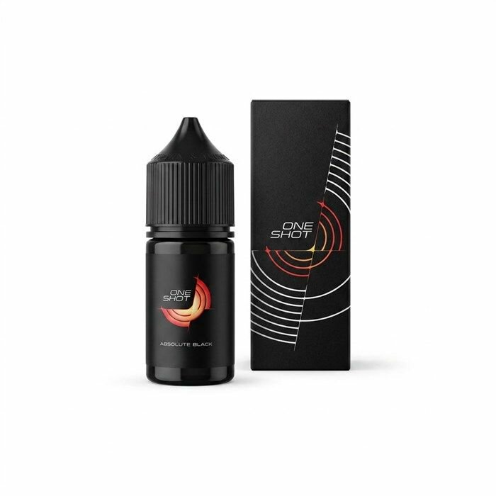 Absolute black 30 мл - Тату краска One Shot — фото 1