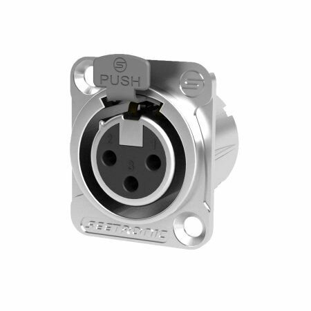Панельный разъем XLR Seetronic MK3F2C 3-пин мама