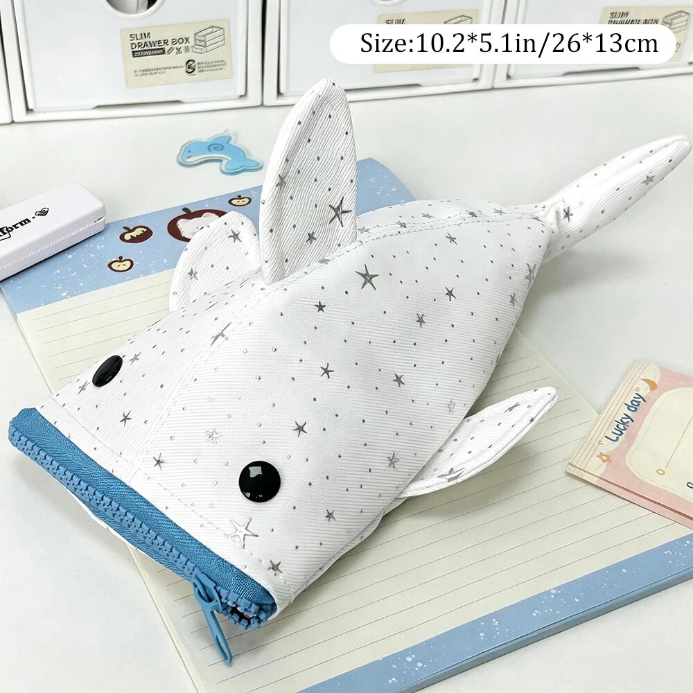 Пенал для школьников Cute Shark Star