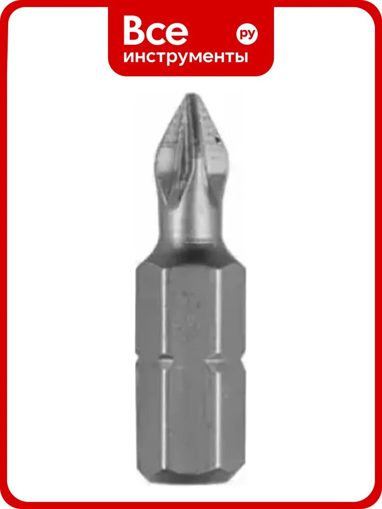 Набор магнитных бит 1/4", PZ1, 25 мм, 10 шт Strong CTП-93200025