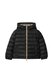 Куртка BURBERRY Checker-tape hooded puffer jacket, размер 140, черный