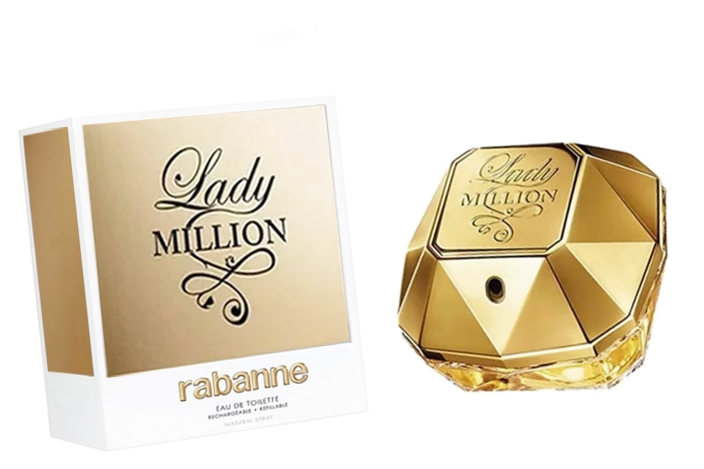 Женская парфюмерная вода Paco Rabanne Lady Million 80 мл - Пако Рабан Леди Миллион