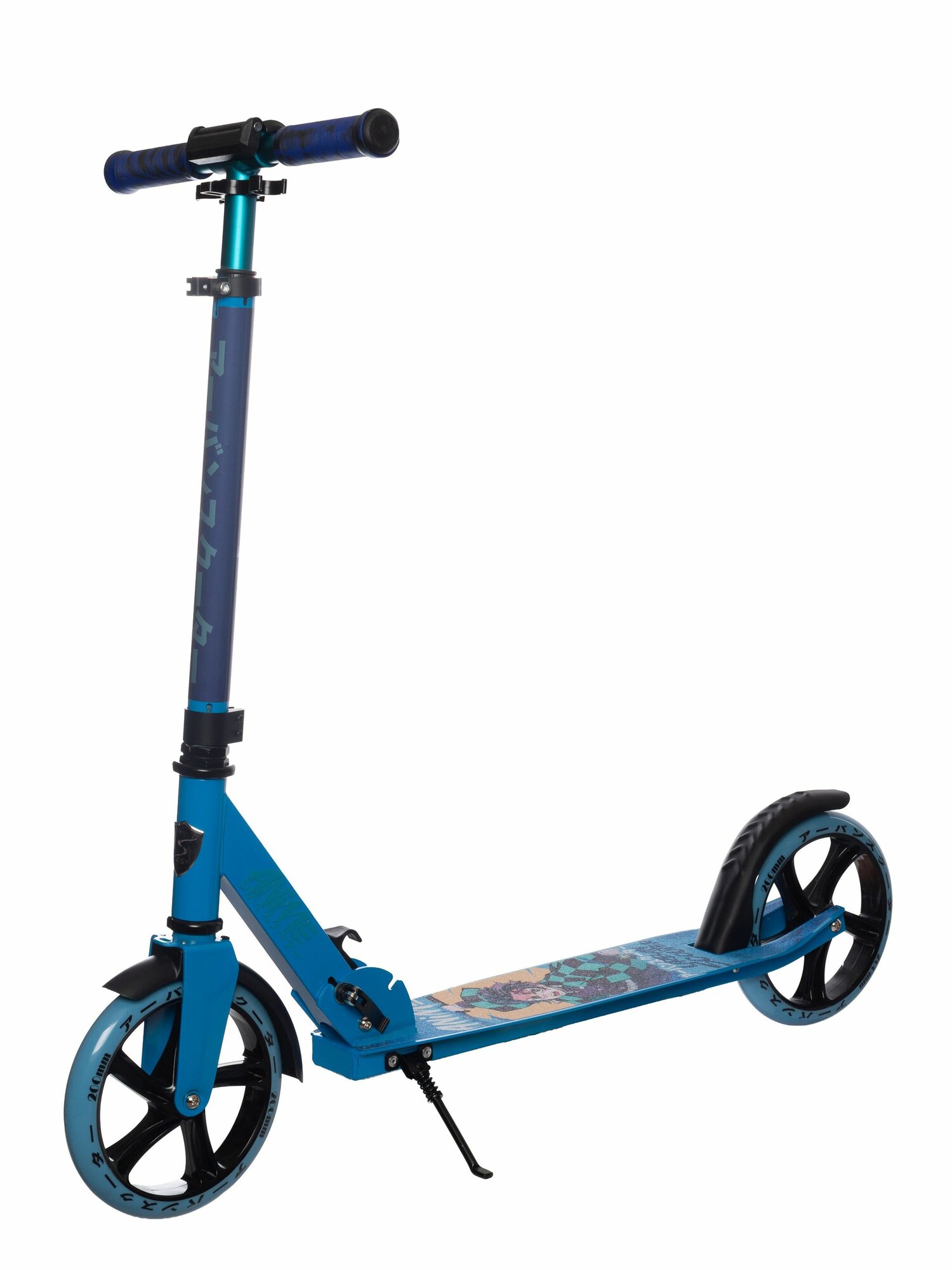 Самокат двухколесный Urban Scooter School Anime Celadon, складной