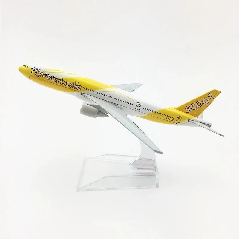 Металлическая модель самолета Columbia A320 ZOCO 1:400 fly scoot B777