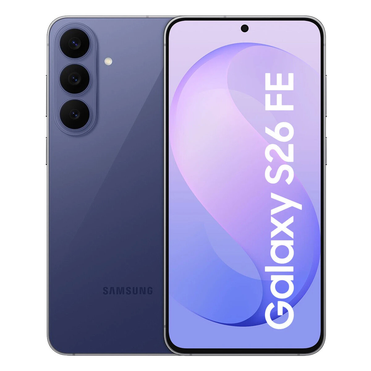 Смартфон Samsung Galaxy S26 FE 8/256GB, Dual: nano SIM + eSIM, Blueberry (Фиолетовый)