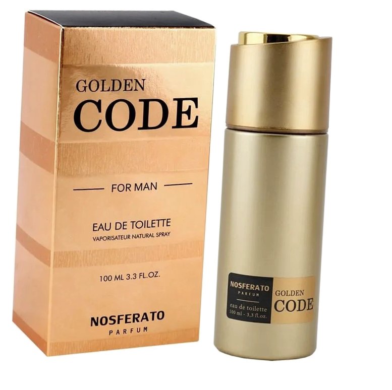 Мужской парфюм Delta Parfum Golden Code 100 мл / Дельта парфюм Голден Код