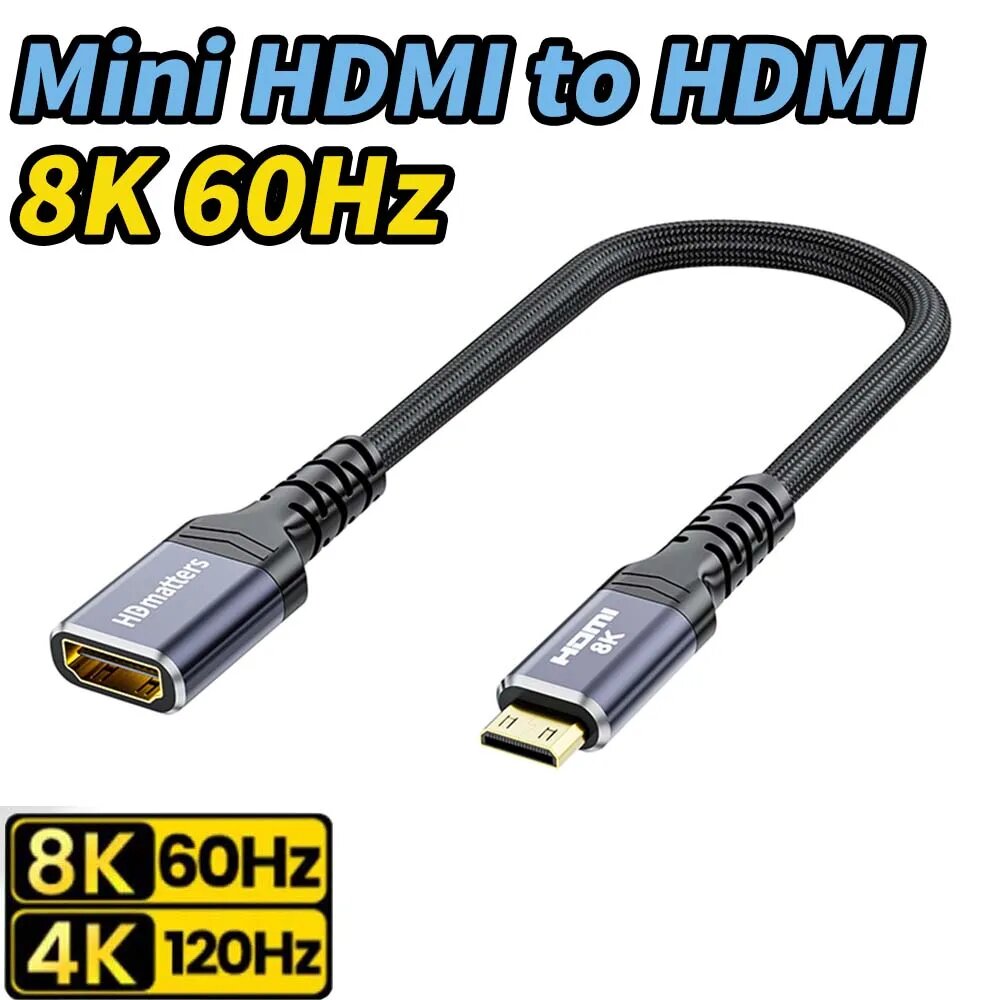 Мини HDMI-HDMI кабель VBDWRM About 25CM