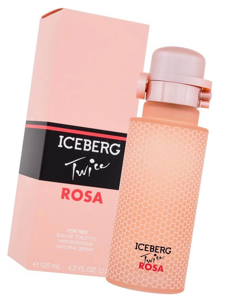 Женская туалетная вода Iceberg Twice Rosa 125 мл - Айсберг Твайс Роза парфюм