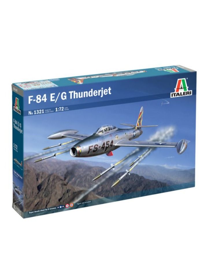 Сборная модель Самолет F-84 G Thunderjet 1/72 Italeri