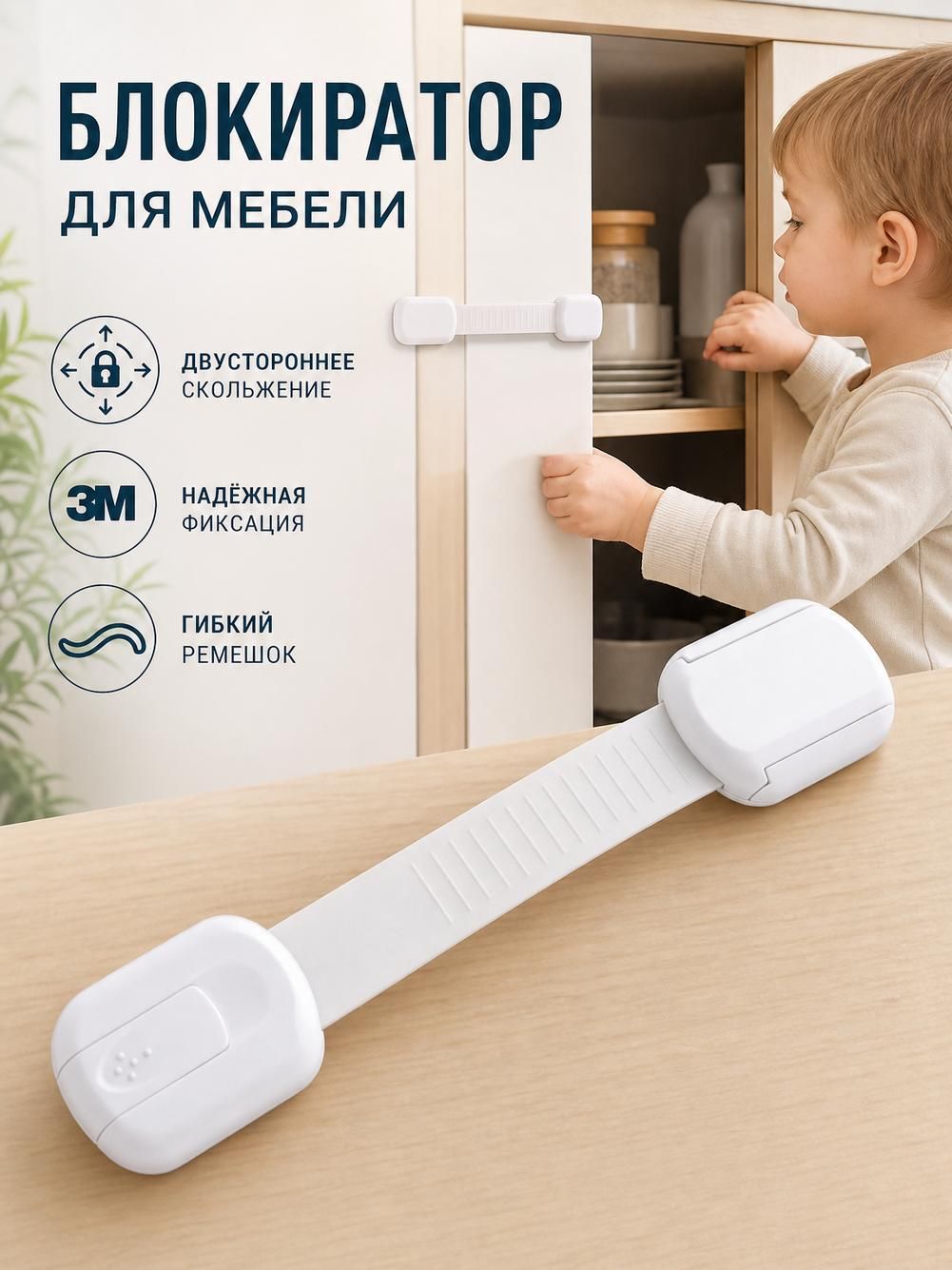 Блокировка ящика от детей
