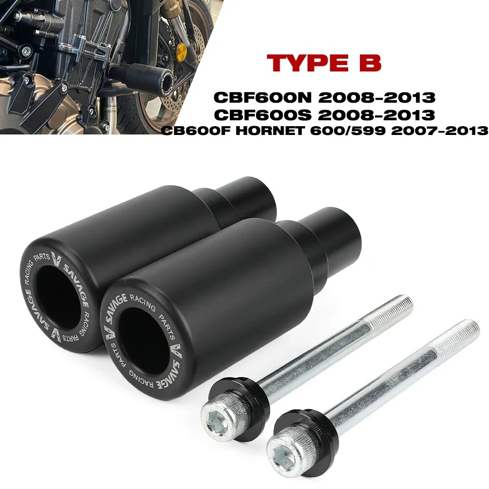 CB600F Слайдеры рамы Crash Guard Protector для Honda CBF600N CBF600S Hornet 600 599 1998-2013 CBF 600N 600S Falling Crash Pads