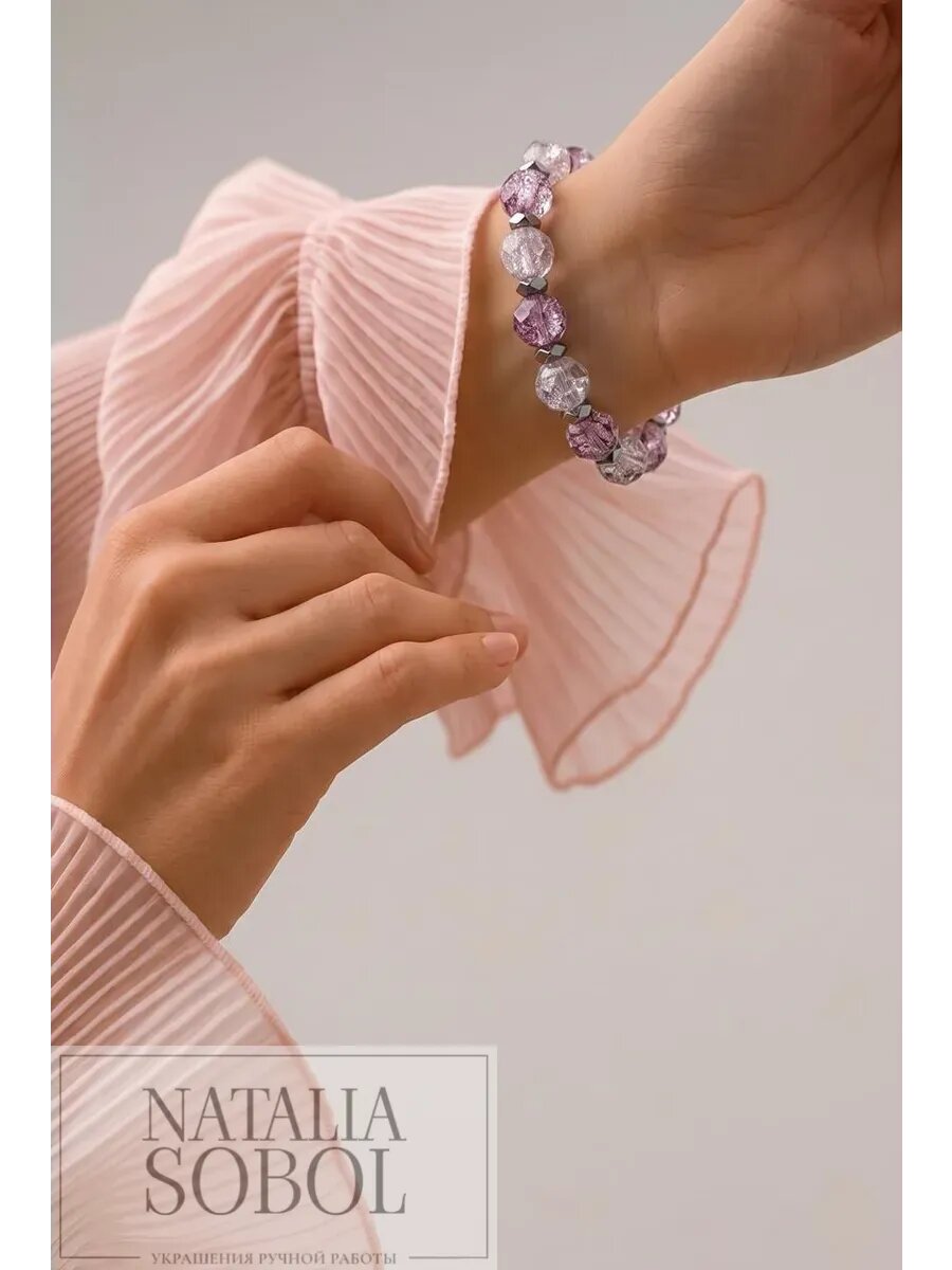 Браслет Natalia Sobol, гематит