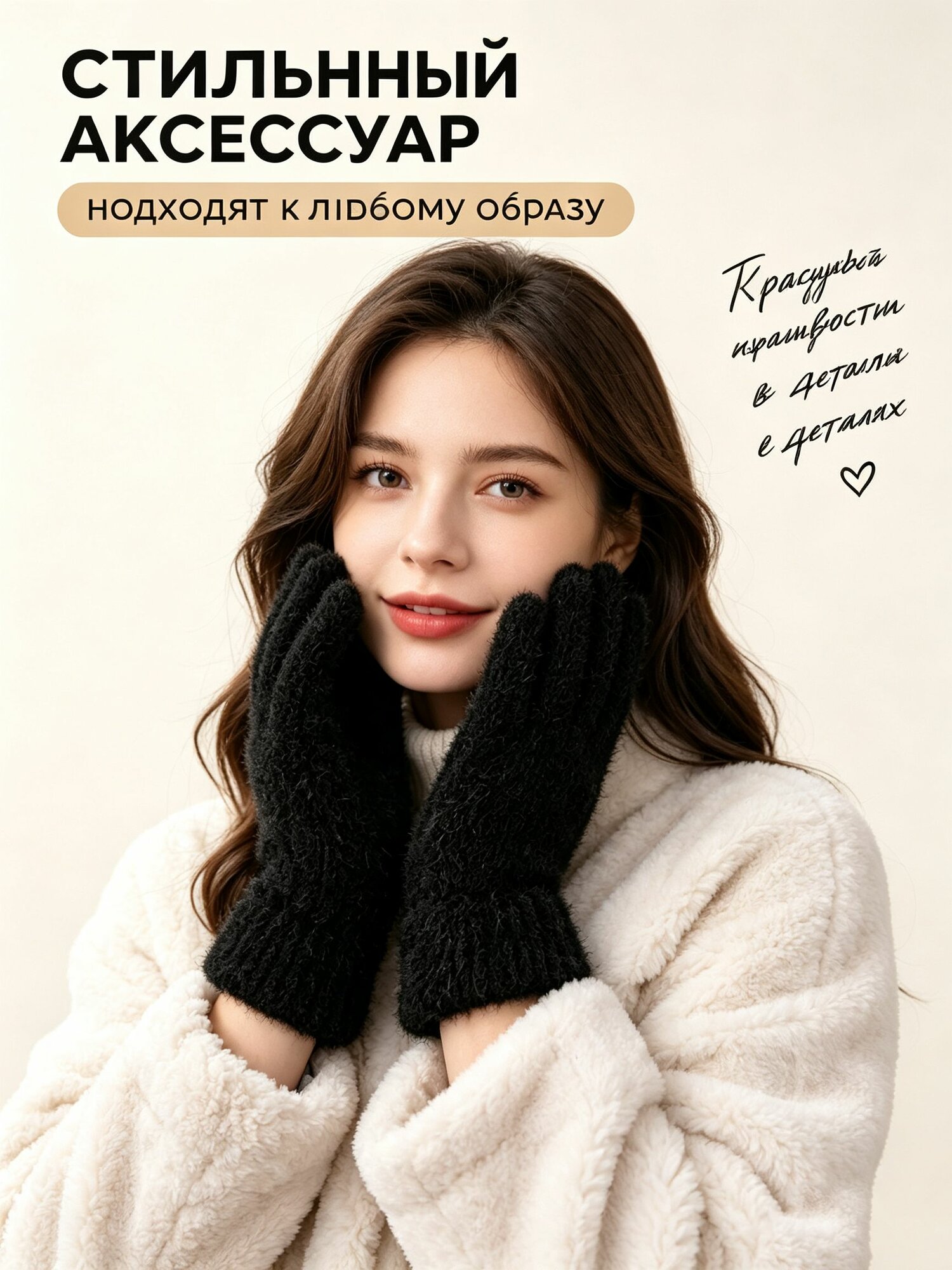 Варежки для женщин