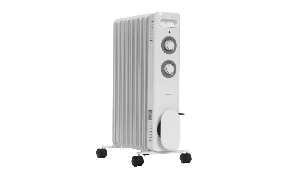 Масляный обогреватель Centek CT-6230-9 (белый)