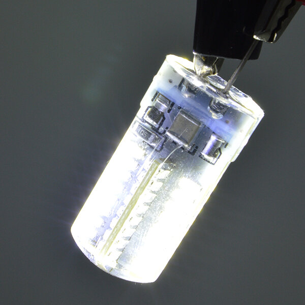 2 Шт Лампочка G4 Напряжение 220 В Мощность 4 Вт Светодиоды Smd 3014 64 Led Белый Свет