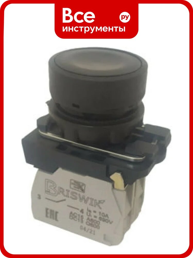 Выключатель Briswik КМЕ 4610м чёрный IP65 УХЛ2 10А 1но 0нз aB-DB-5Ai-0111