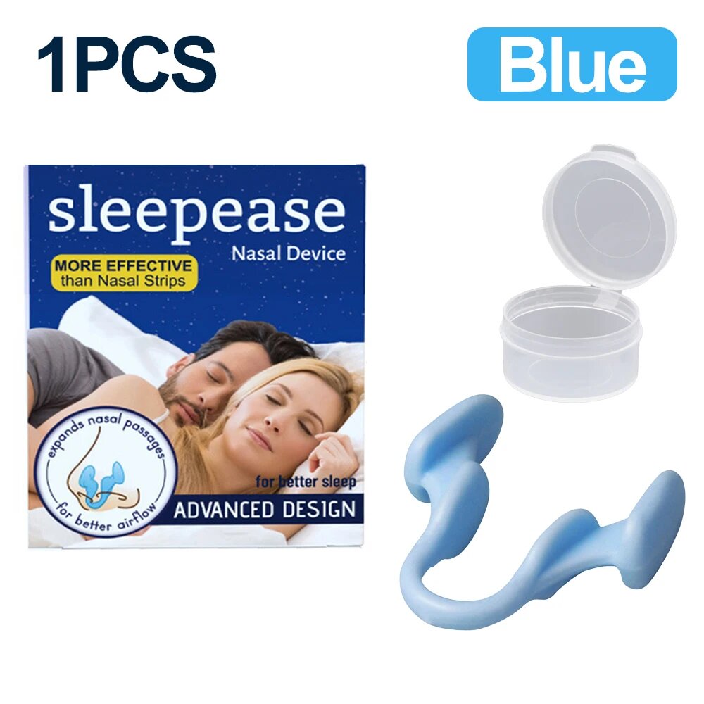 Силиконовые назальные вставки от храпа 1PCS-Blue