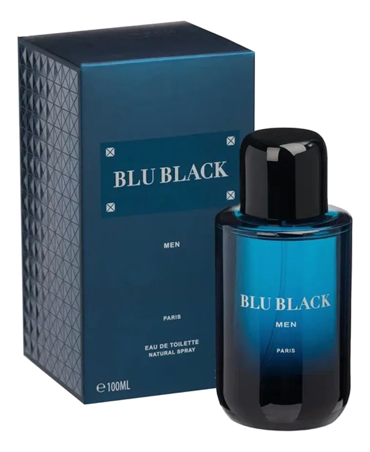 Мужские духи Гепарлис Блю Блэк 100 мл / Geparlys Blu Black Синий