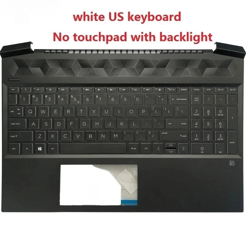 Чехол для задней панели ЖК-дисплея DIXSG для Pavilion Gaming 15 15-EC TPN-Q229 US backlit