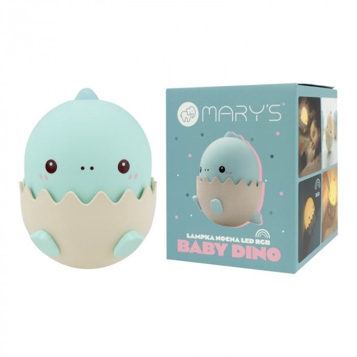 Настольный светильник Mary's Baby Dino, синий