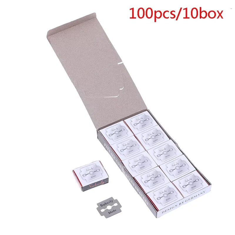 Набор пилок для педикюра из нержавеющей стали 100pcs(10boxs)