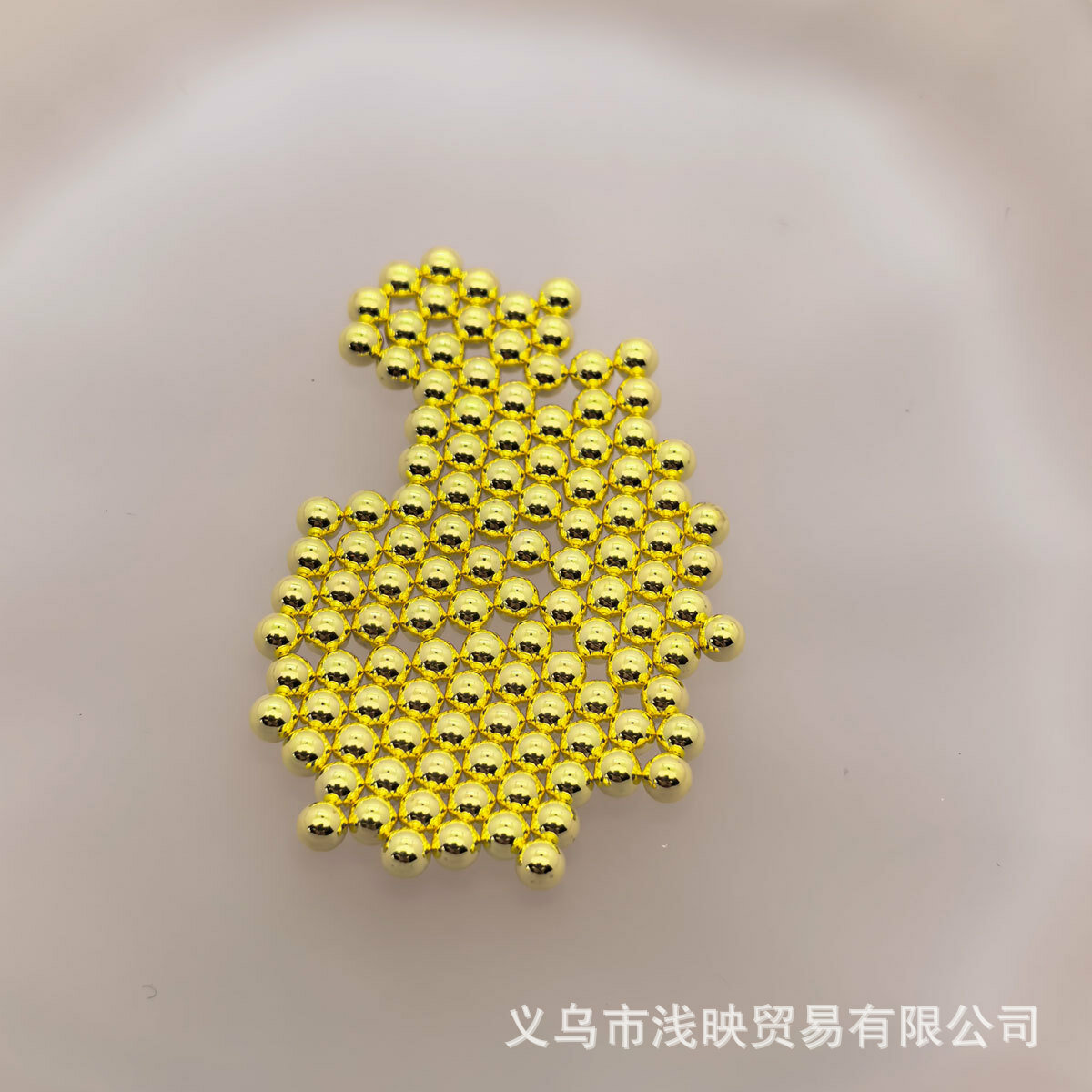 Золотой мини металлические стальные бусины для нейл-арта, 0.8мм круглые шарики, 5г примерно 2300шт украшений для