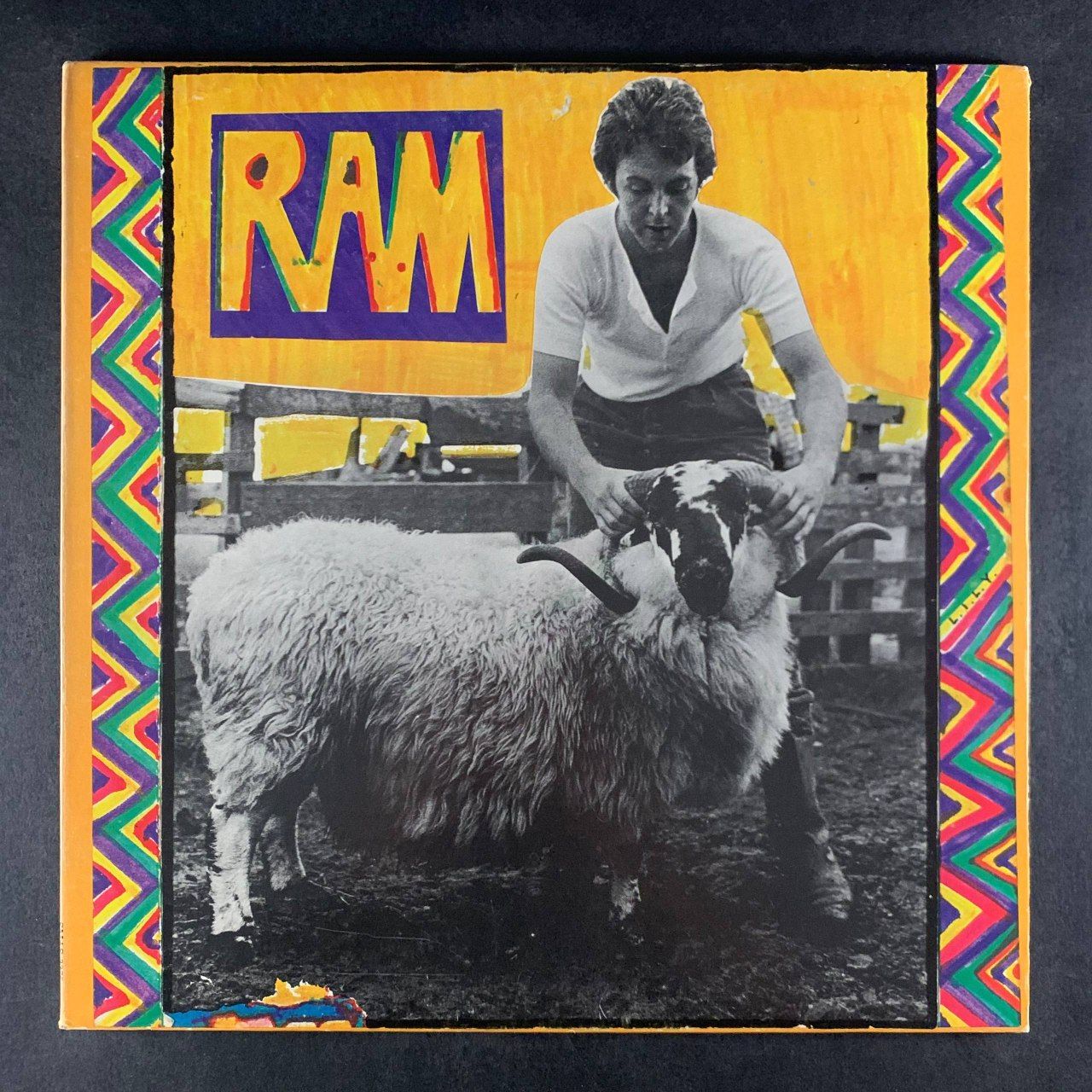 Paul And Linda McCartney - Ram (USA First Press) (б/у виниловая пластинка, LP)