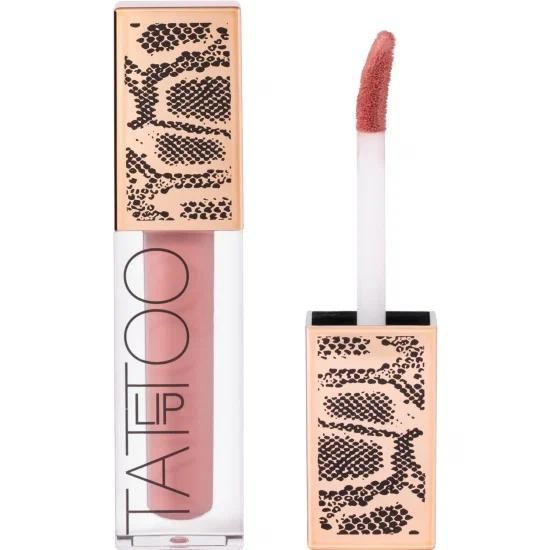 LIP TATTOO Помада для губ Stellary матовая стойкая, тон 02 Natural nude, цвет: нежно-розовый, 4.5 мл