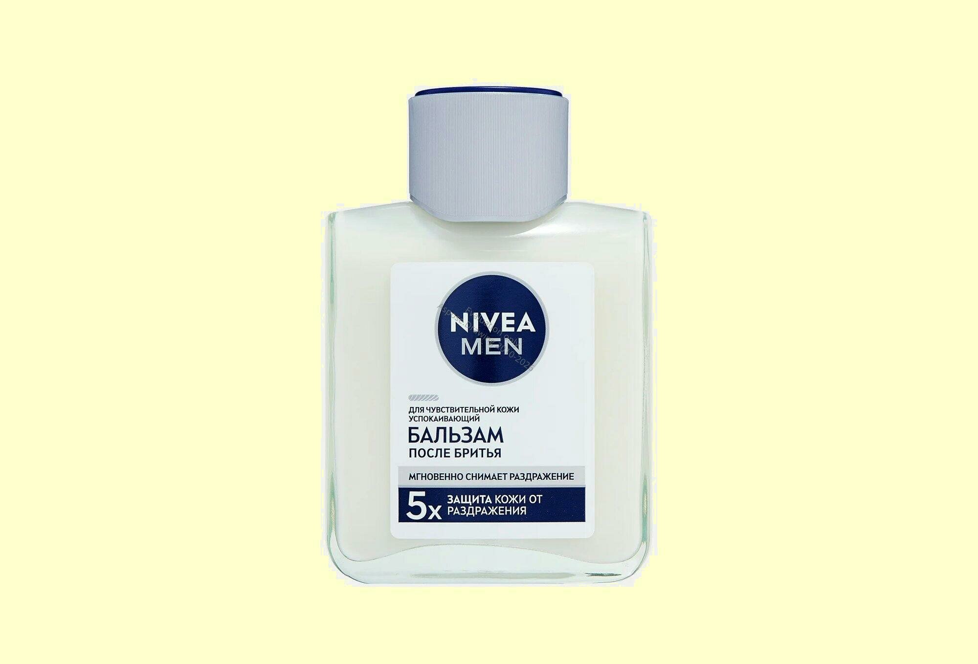 Бальзам после бритья NIVEA Men, успокаивающий, для чувствительной кожи, 100 мл