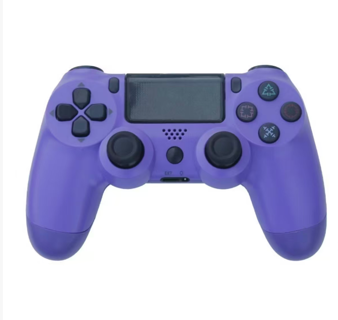 Геймпад Беспроводной Красный контроллер для PS4 (джойстик)V2 для смартфона, для ПК , Bluetooth，Фиолетовый