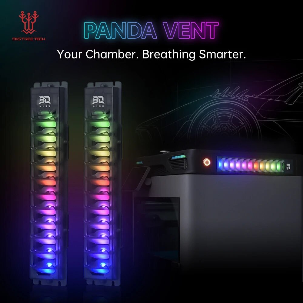 BIGTREETECH Panda Vent Smart Vent для Bambu Lab Panda Vent Kit — фото 1