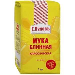 Мука С. Пудовъ блинная классическая бум/пак 1кг