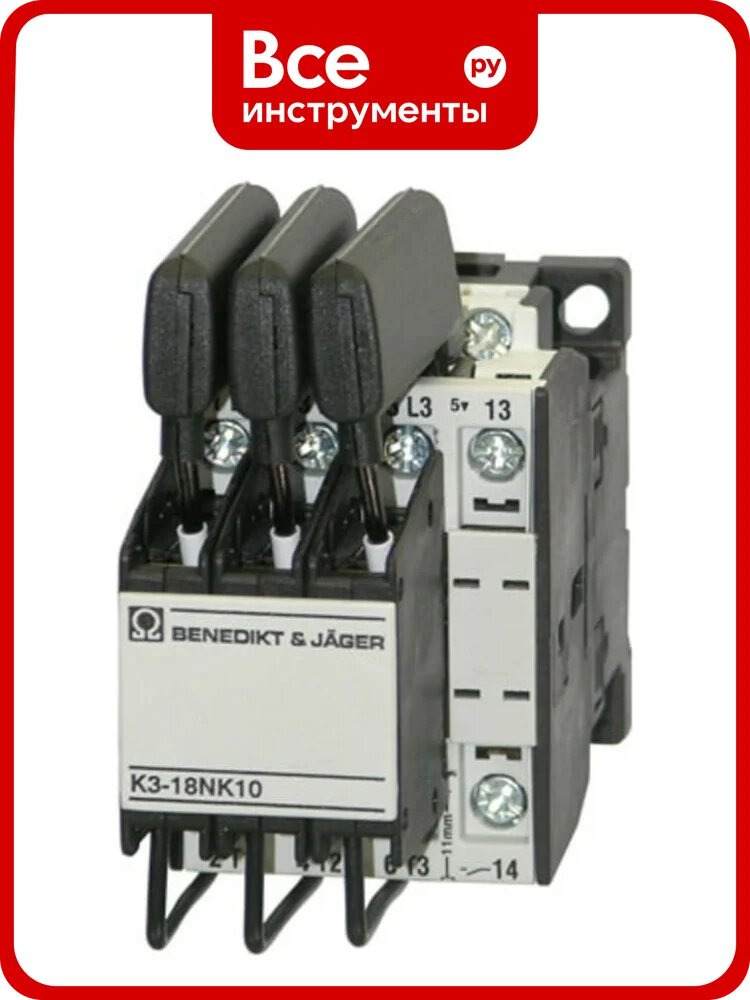 Контактор для коммутации конденсаторов Benedict K3-18NK10 230 PN79135
