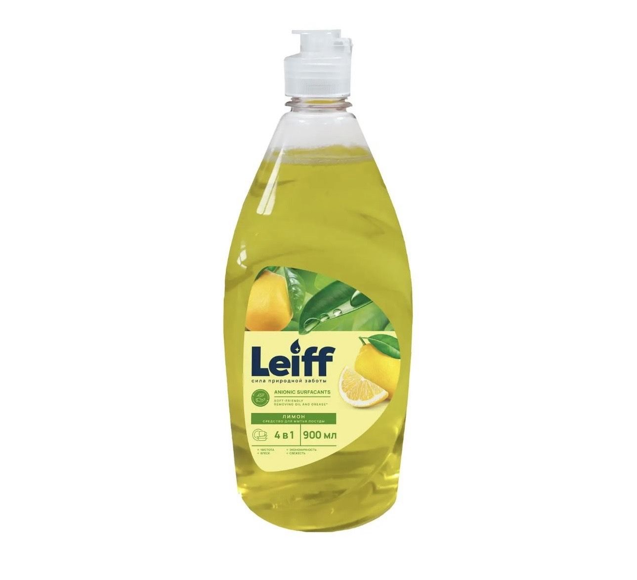 Гель для посуды Leiff Лимон 900мл