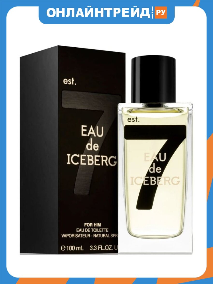 Мужская туалетная вода Iceberg Eau De 74 Pour Homme 100 мл