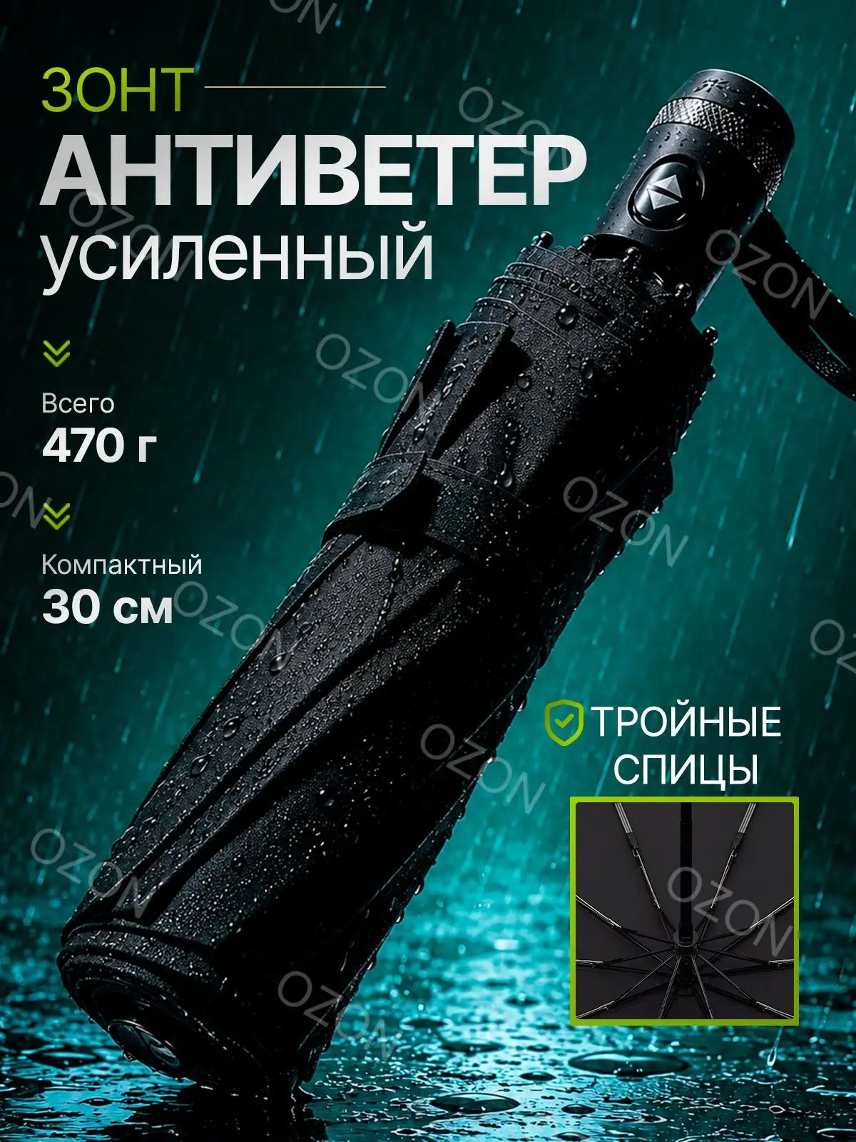 Зонт-трость