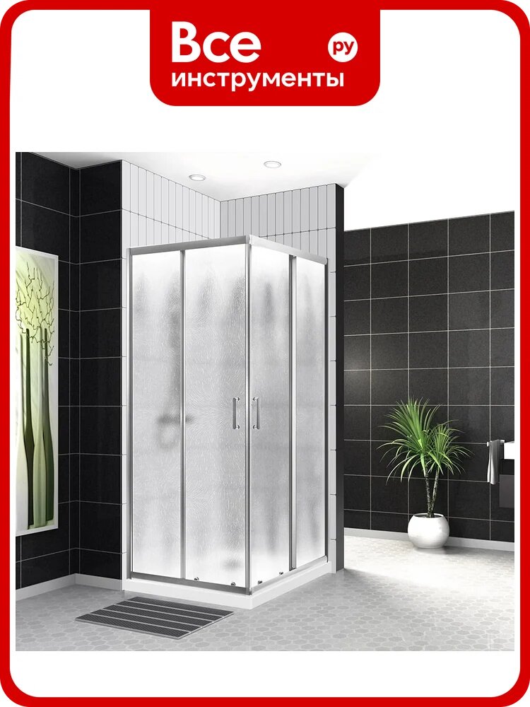 Душевой уголок BelBagno UNO-195-A-2-90-CH-CR