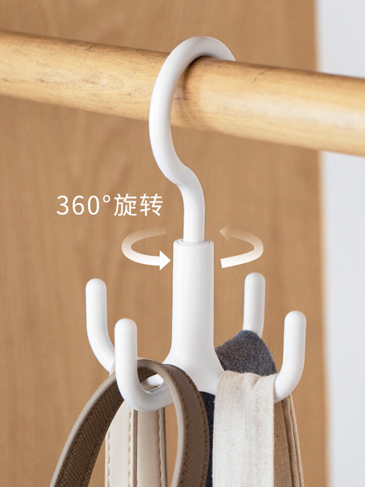 Набор из 2 шт. 360° поворотных когтей кошки для одежды, сумок, шапок и шарфов - Многофункциональные вешалки для шкафа