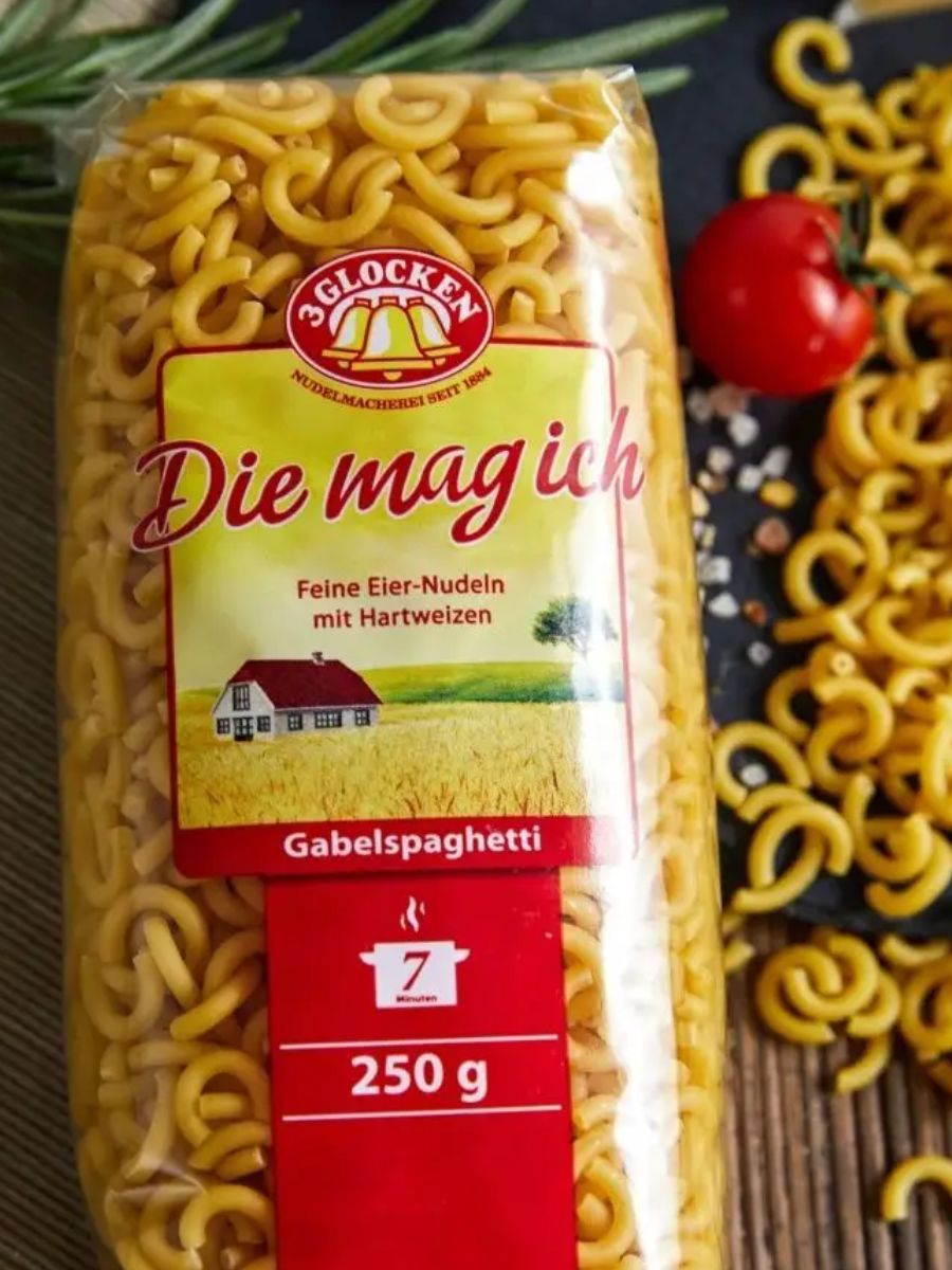 Макароны 3 GLOCKEN Die mag ich Мелкие рожки Gabelspaghetti 250г