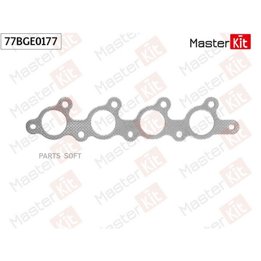 Прокладка выпускного коллектора Ford FOCUS (DAW, DBW) EYDG, EYDI, EYDD MASTERKIT 77BGE0177 | цена за 1 шт