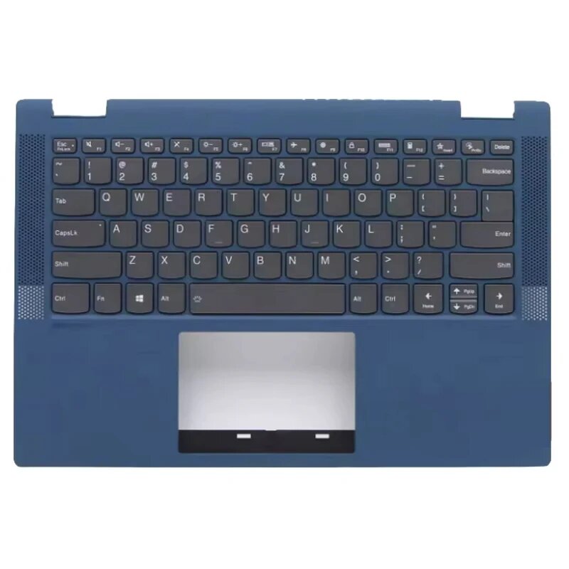 Клавиатура Lenovo Ideapad Flex 5-14IIL05 5 14ITL05 5-14ARE05 с подсветкой Синий, blue style 1