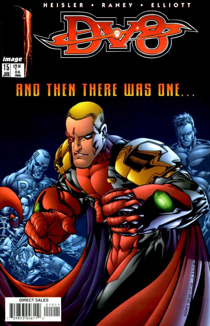 DV8 Vol.1 №15. США Январь 1998. Оригинальный комикс на