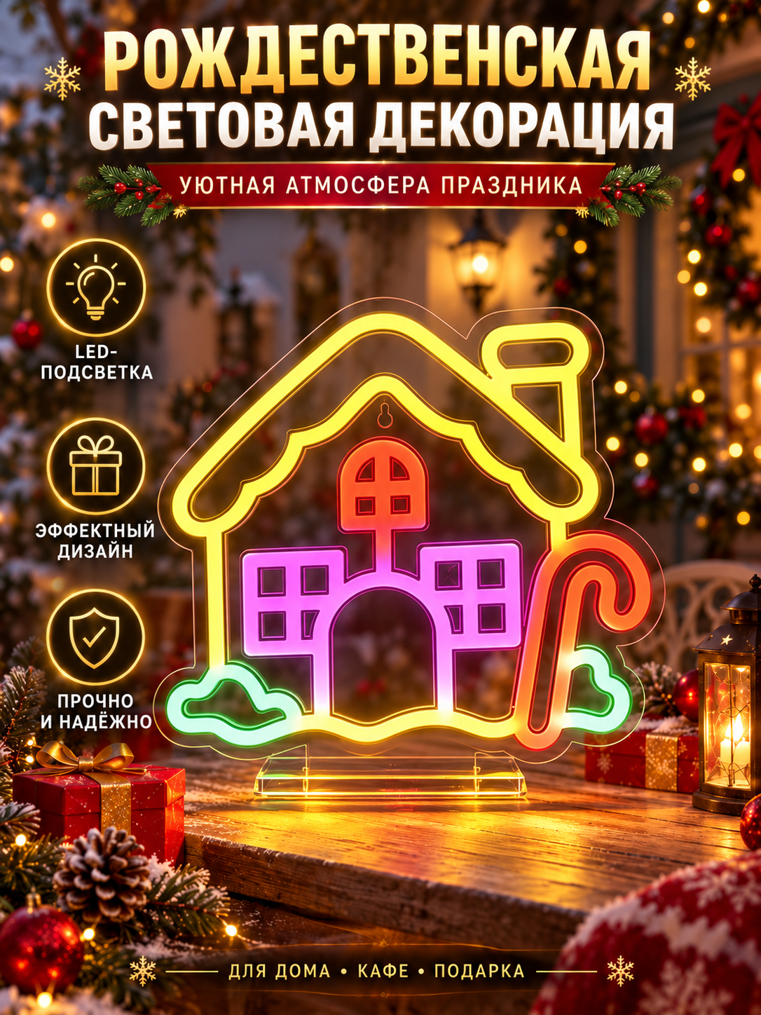 Ночник с подвеской в виде сердца, светодиодный настольный светильник, декоративная лампа для спальни и подарок