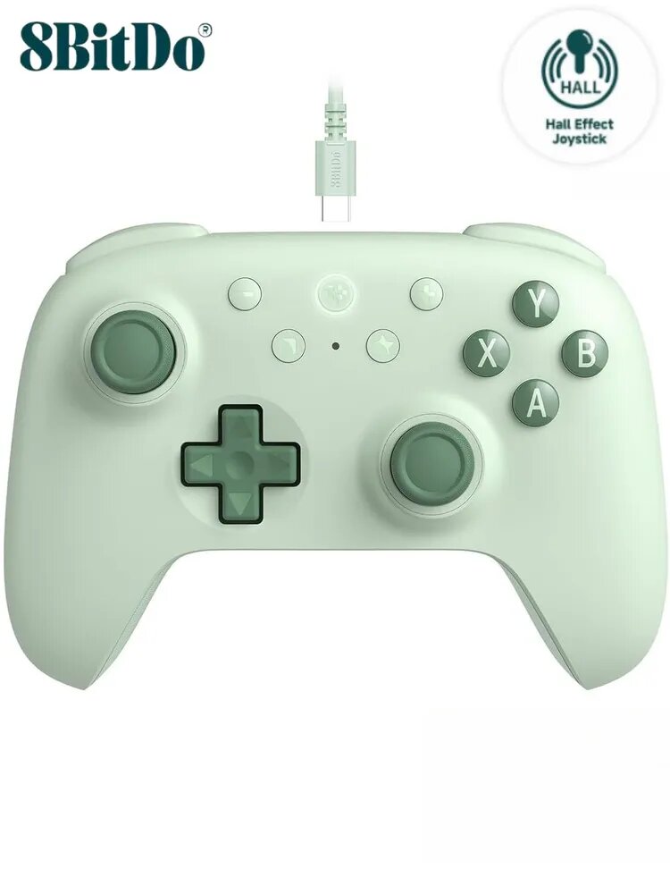 8BitDo - Новый проводной игровой контроллер Ultimate 2C и триггеры для ПК, Windows 10, 11, Raspberry Pi с джойстиками с эффектом Холла