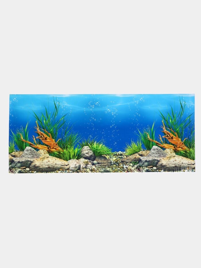 Фон для аквариума двухсторонний, 50×115 см