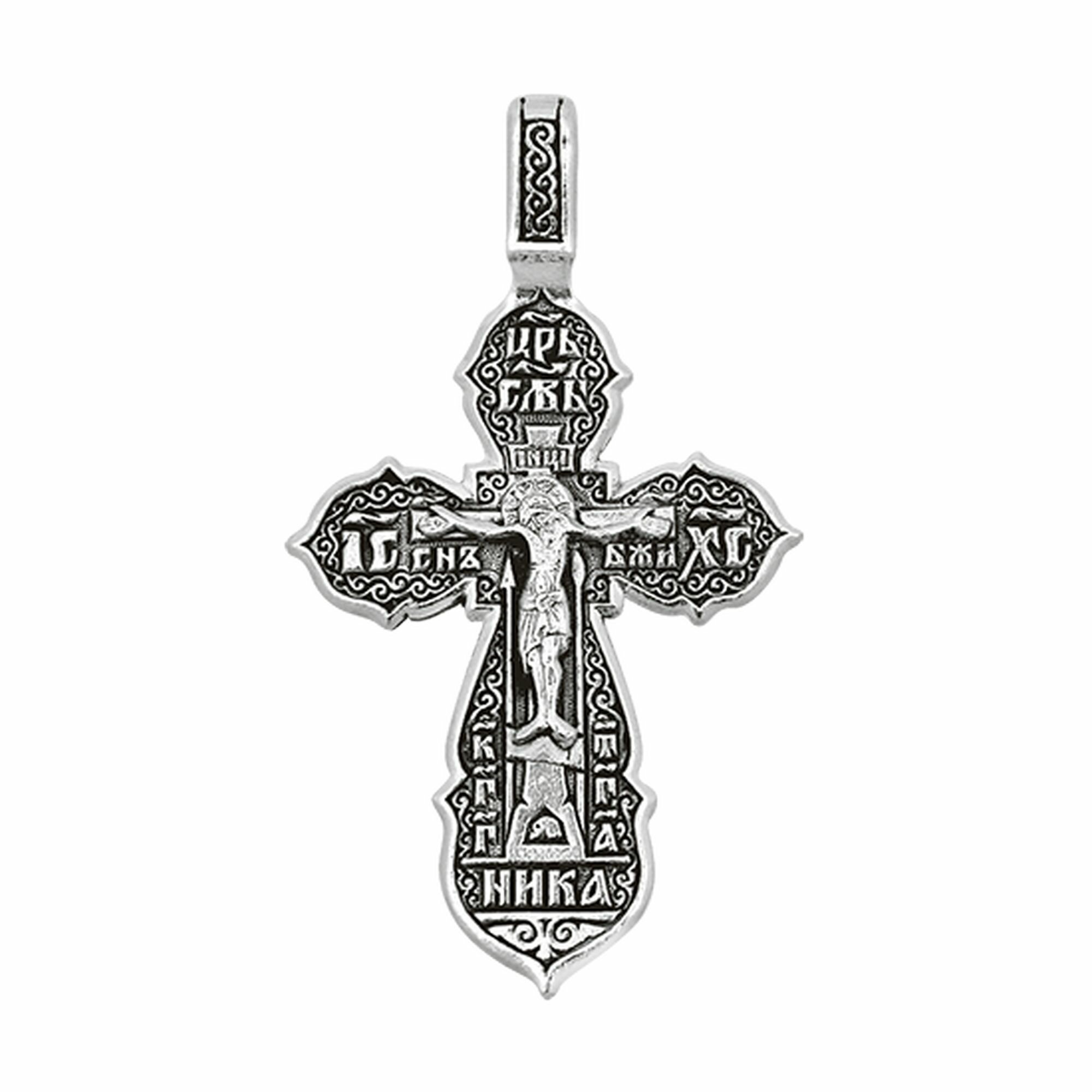 Подвеска Diamant online, серебро, 925 проба, чернение