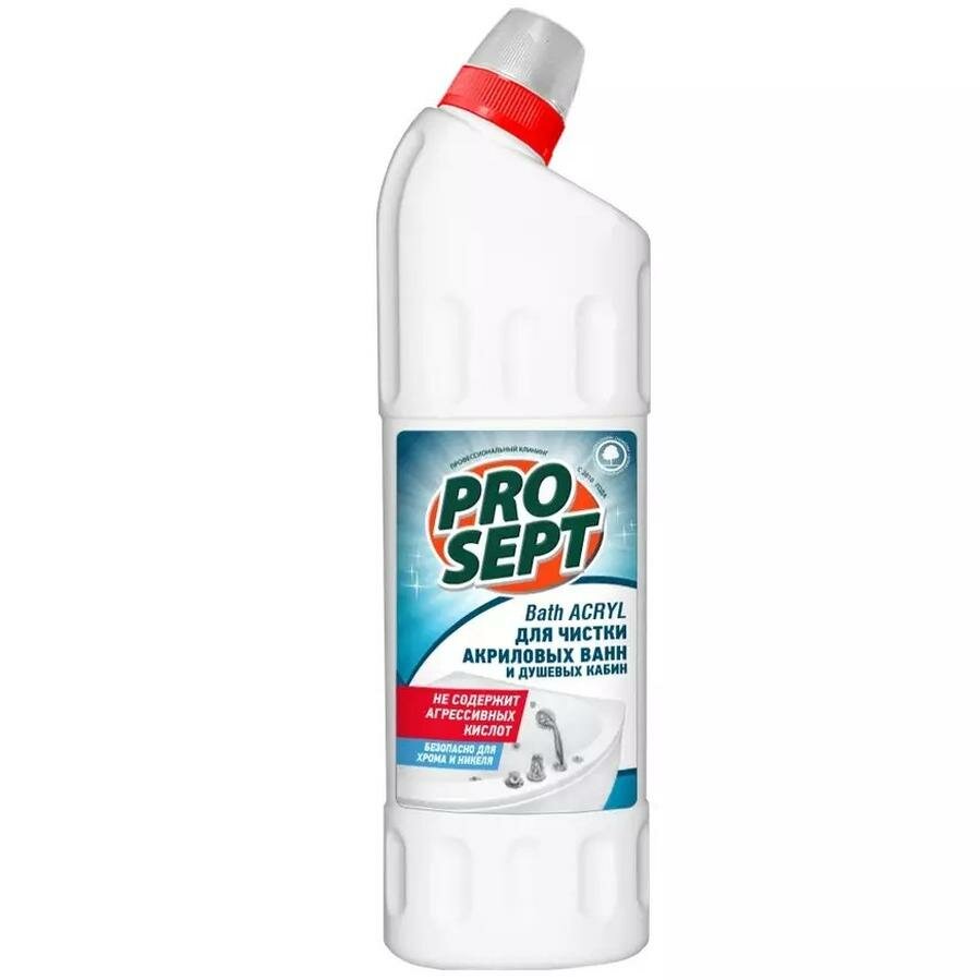 Средство для акриловых поверхностей PROSEPT Bath Acryl 1 л
