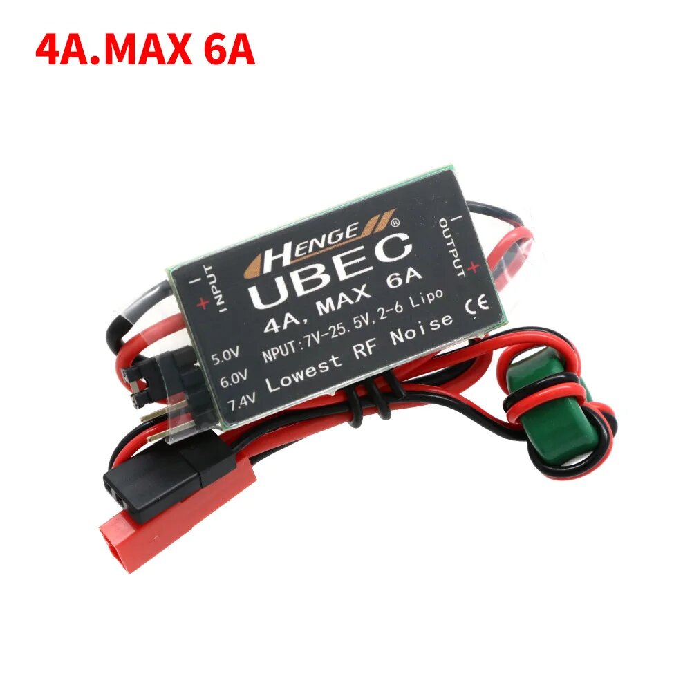 HENGE UBEC 4A 6A 8A 12A 5V 6V 7.4V для радиоуправляемых моделей 4A