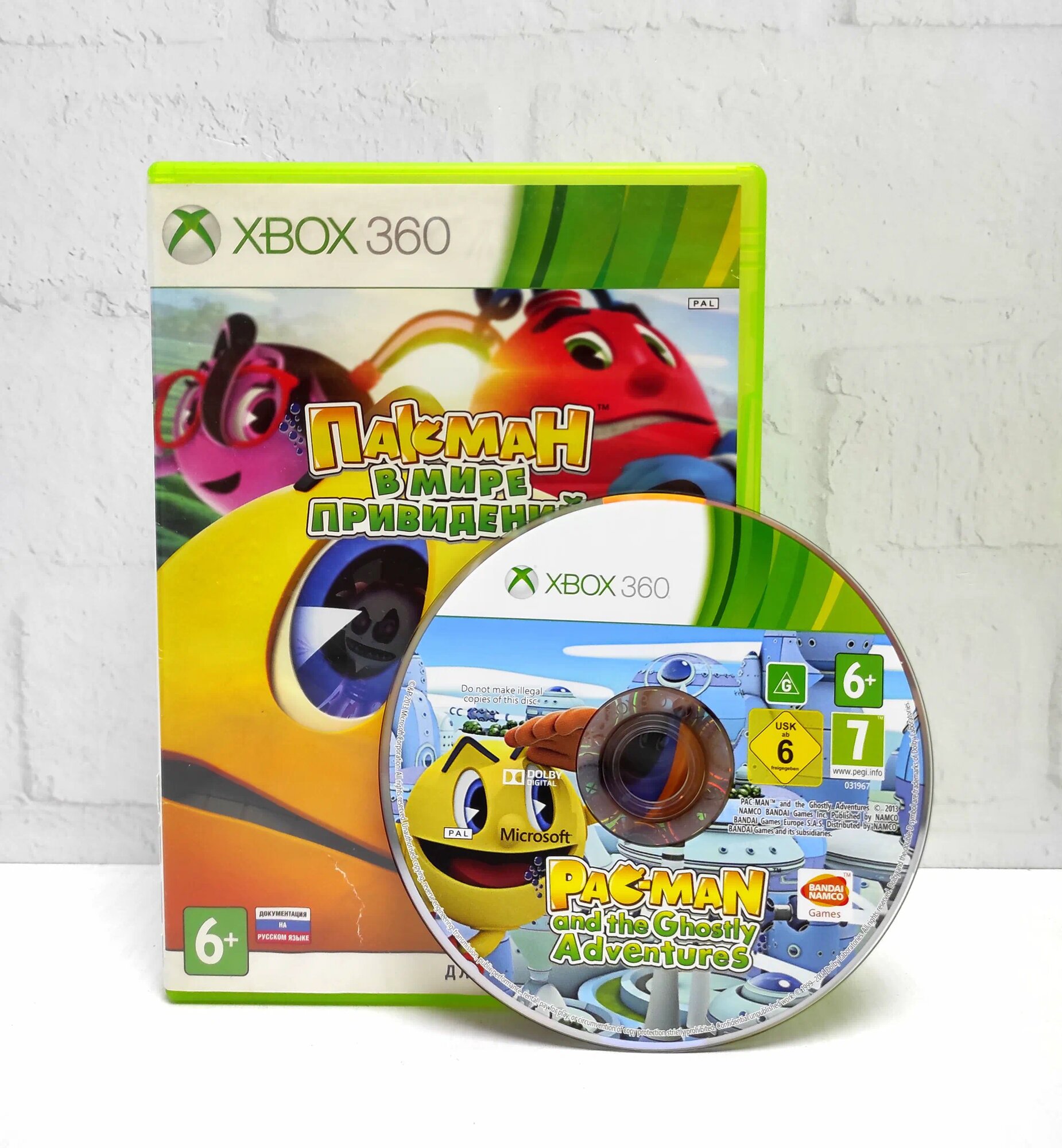 Pac-Man and the Ghostly Adventure Пакман В Мире Привидений Английский язык Видеоигра на диске Xbox 360. Товар уцененный