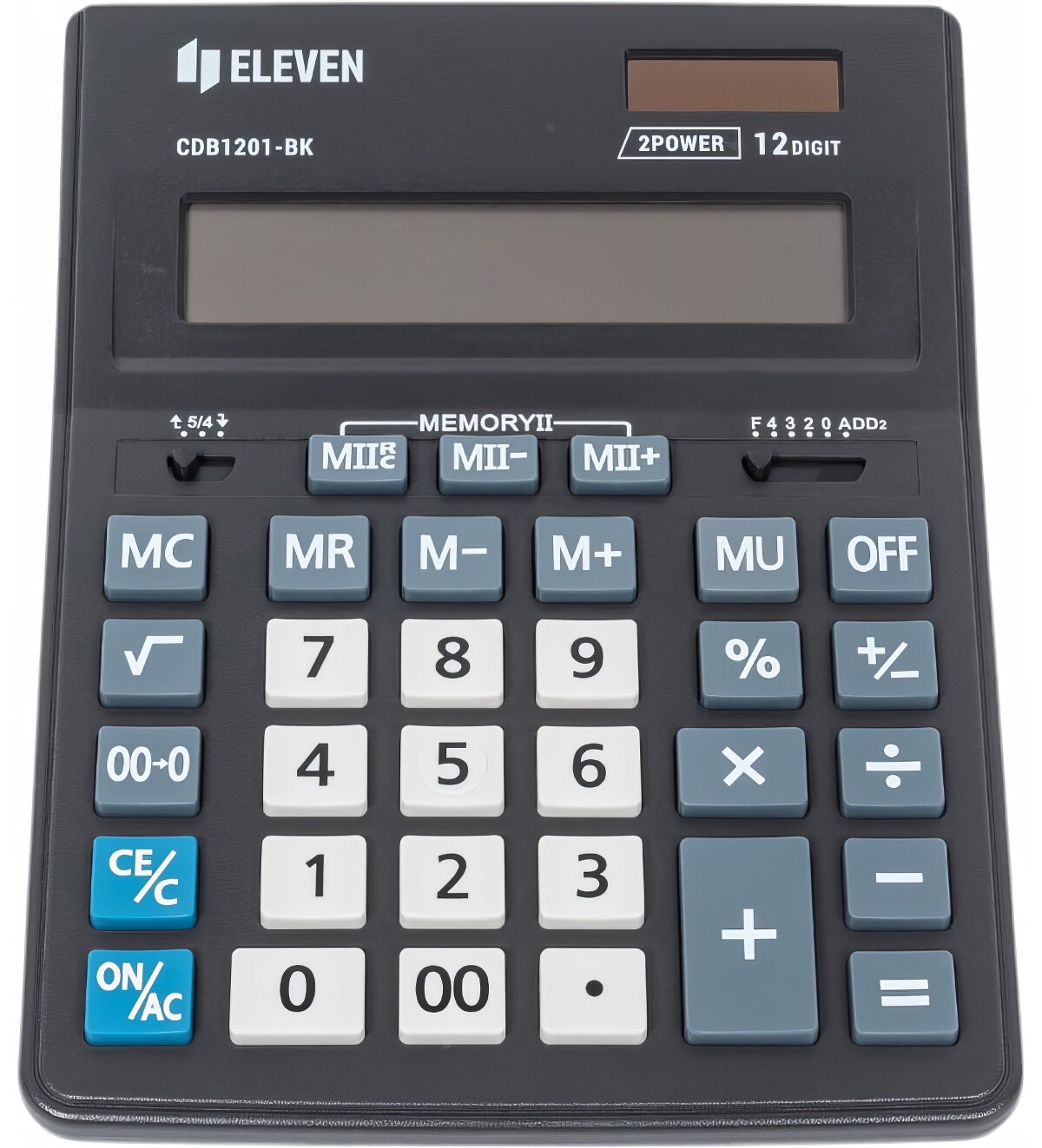 Настольный калькулятор Eleven Business Line 12 разрядов CDB1201-BK